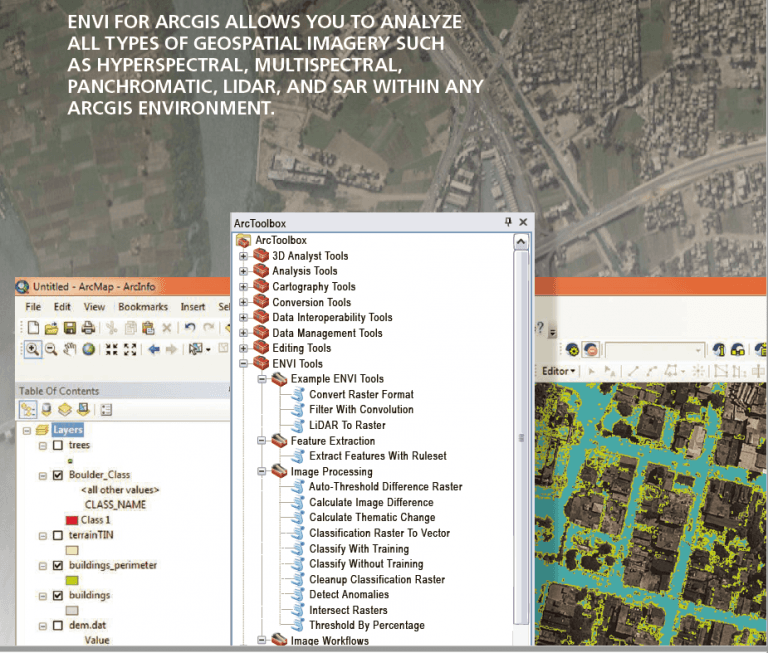 Image Analysis with ENVI | Geographic Mapping Technologies, Corp.